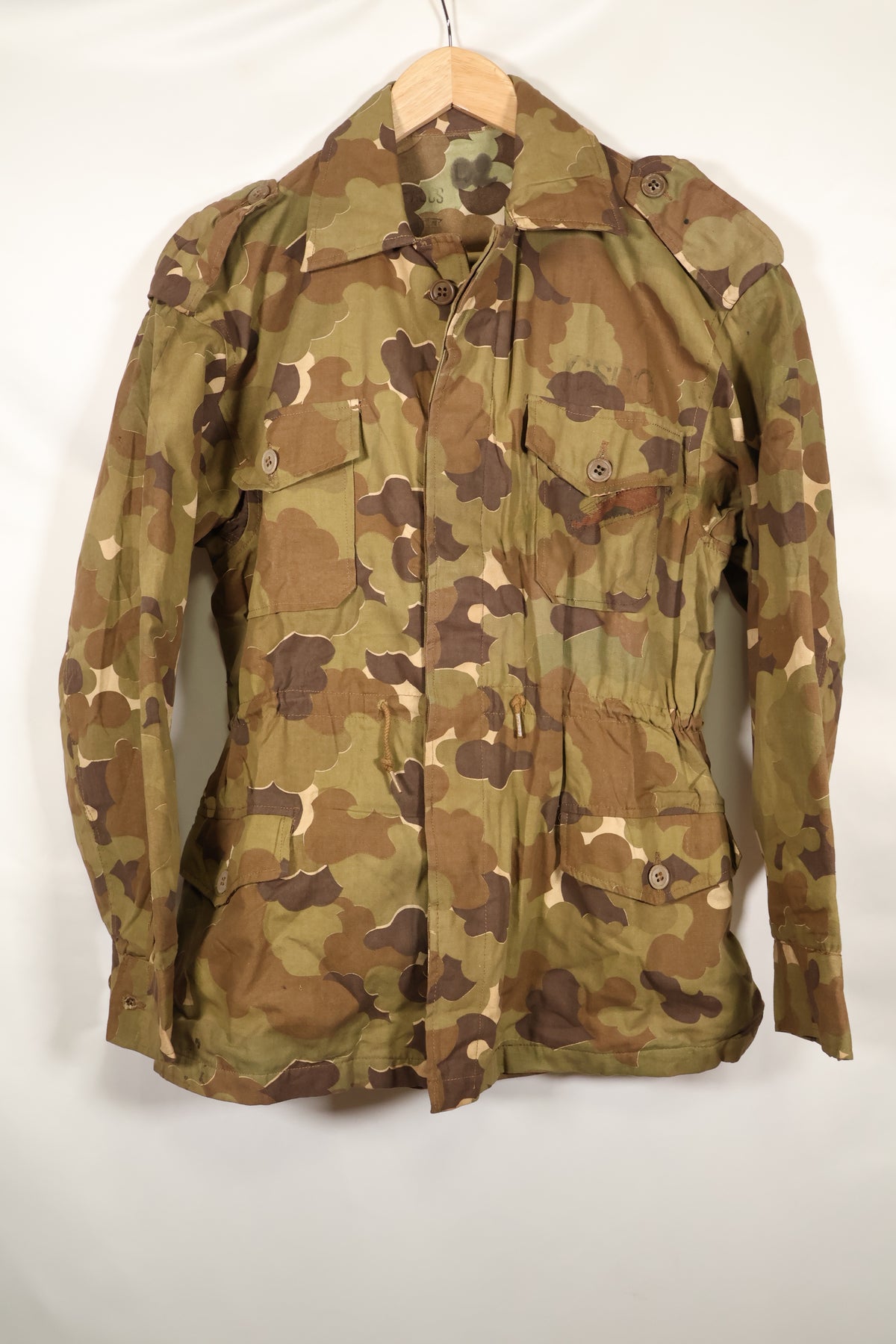 1960s ARVN Field Military Police Mitchell Camouflage Field Jacket, Use